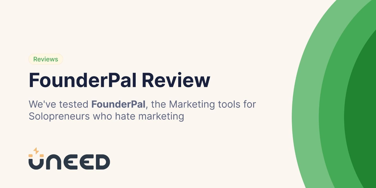 FounderPal Review - Worth its money in 2025? | Uneed