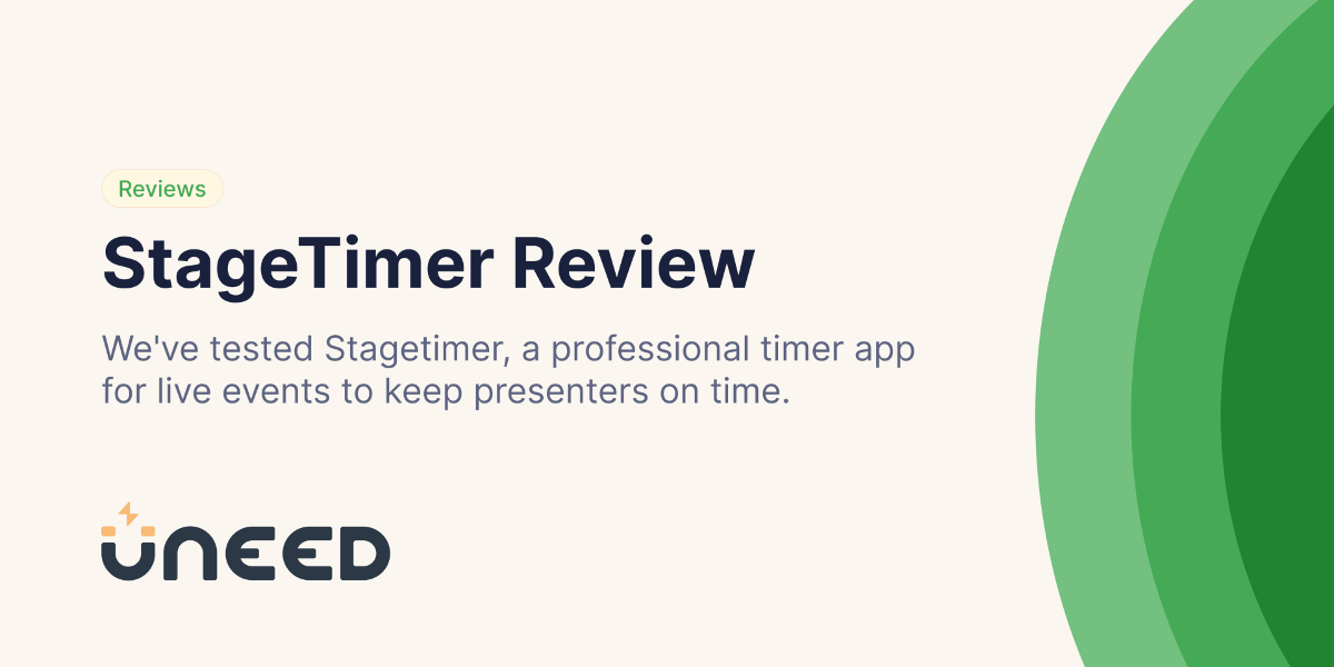 Stagetimer Review - The remote-controlled countdown timer you need in ...