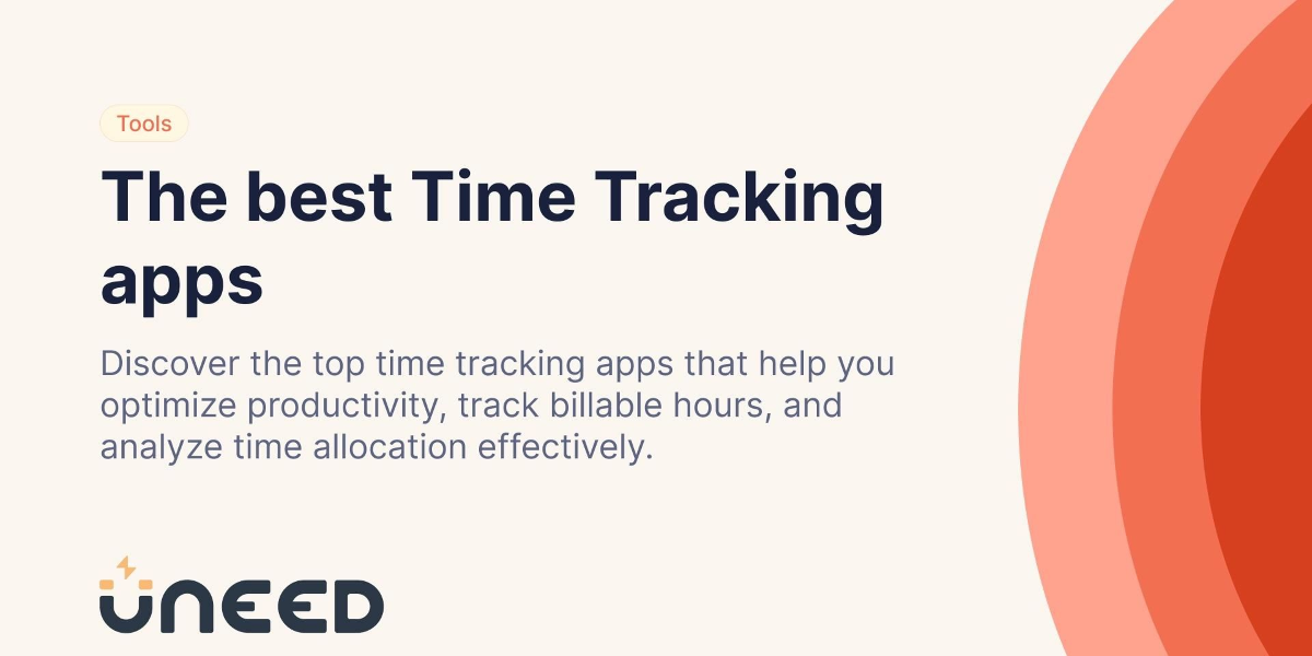 The best Time Tracking apps in 2024 | Uneed