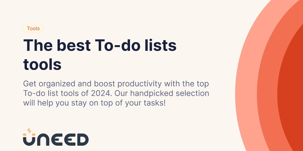 The best To-do lists tools in 2024 | Uneed