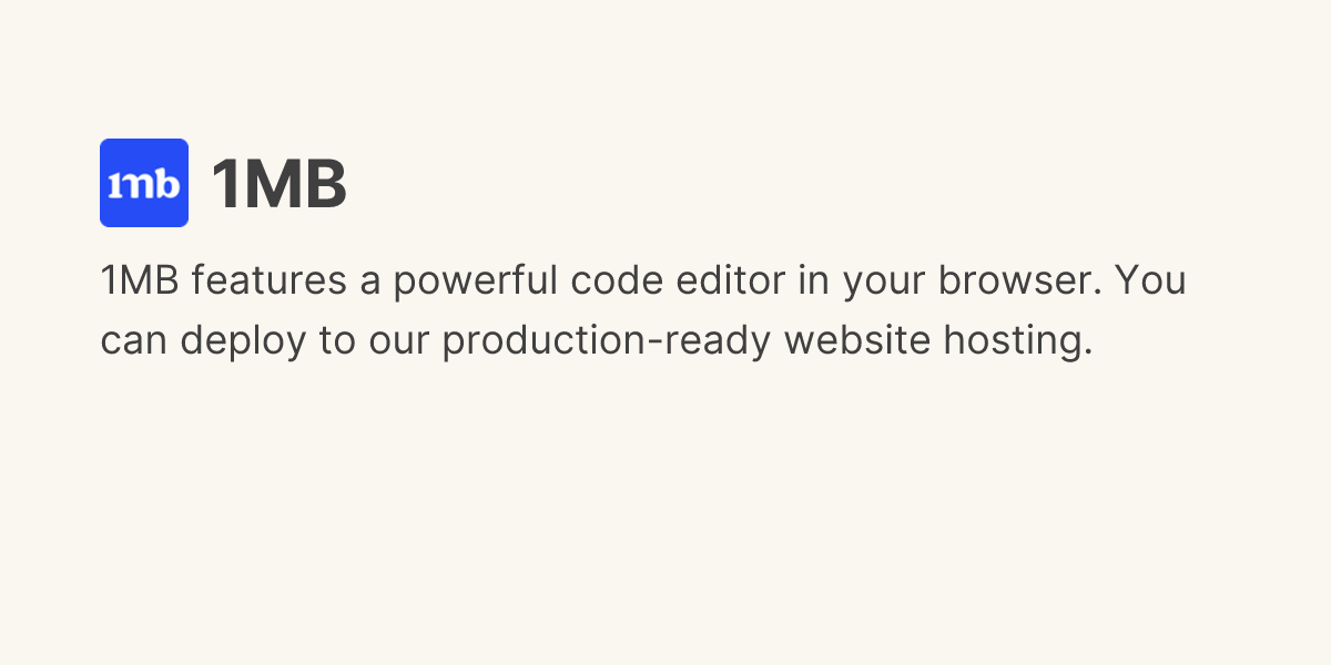 1MB on Uneed | Uneed