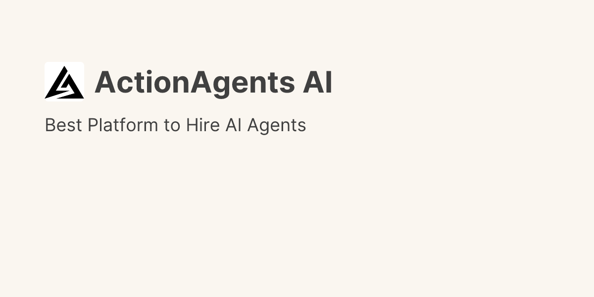 ActionAgents AI on Uneed | Uneed