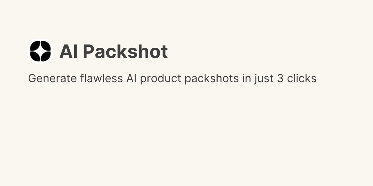 AI Packshot on Uneed | Uneed