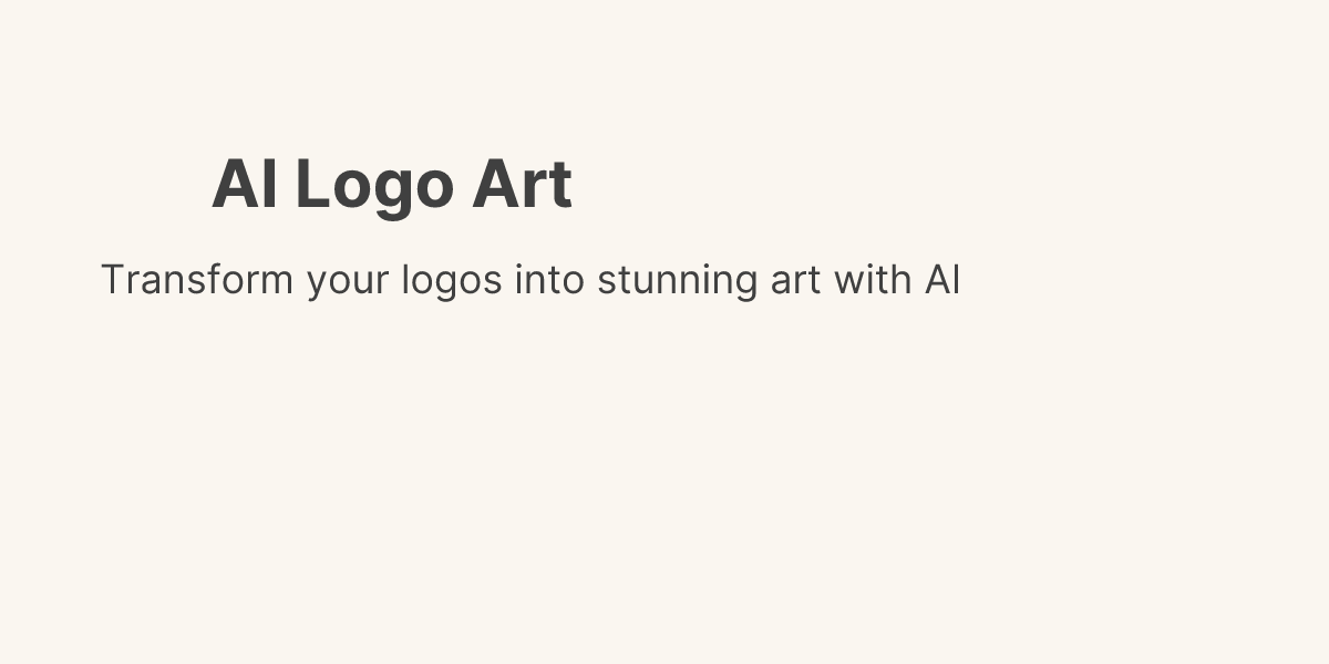 AI Logo Art on Uneed | Uneed