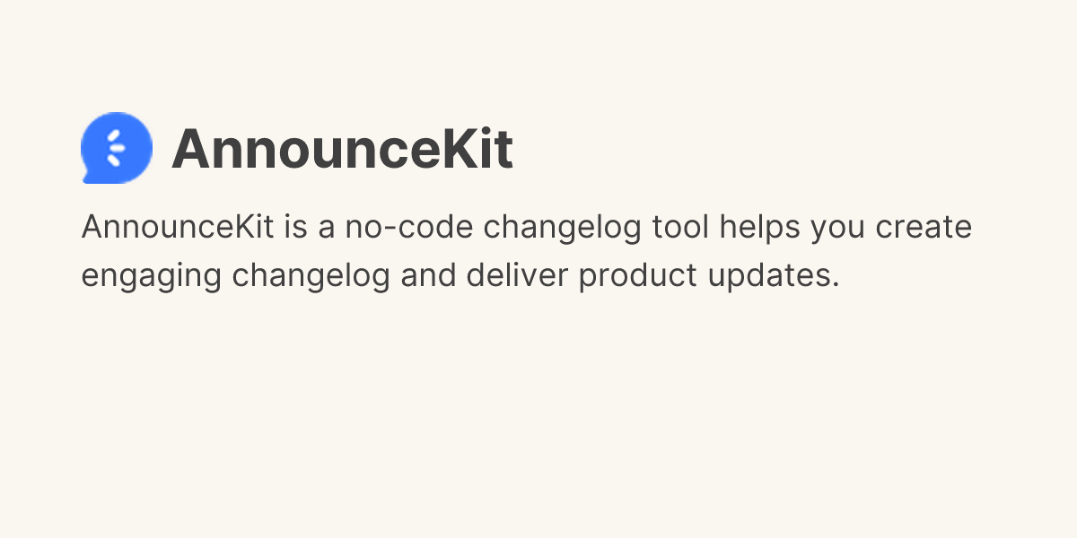 AnnounceKit on Uneed | Uneed