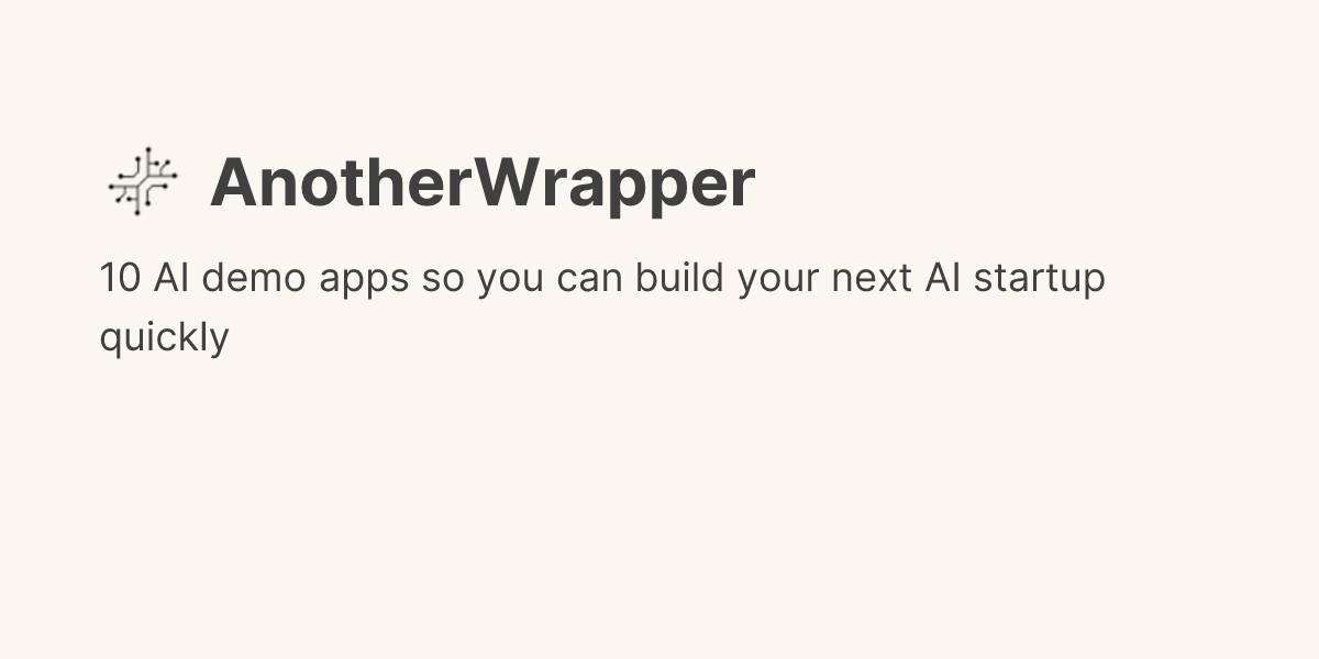 AnotherWrapper on Uneed | Uneed