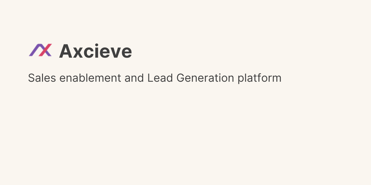 Axcieve on Uneed | Uneed