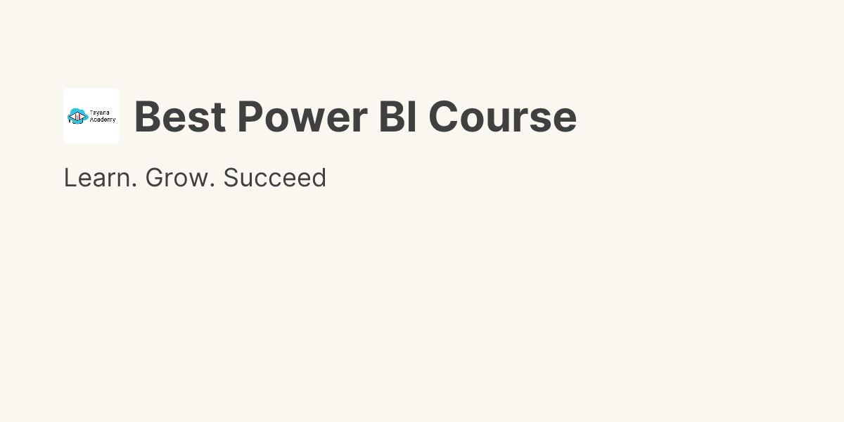 Best Power BI Course on Uneed | Uneed