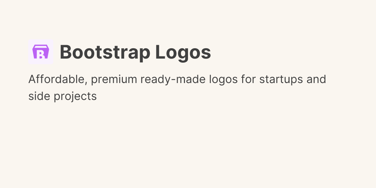 Bootstrap Logos on Uneed | Uneed