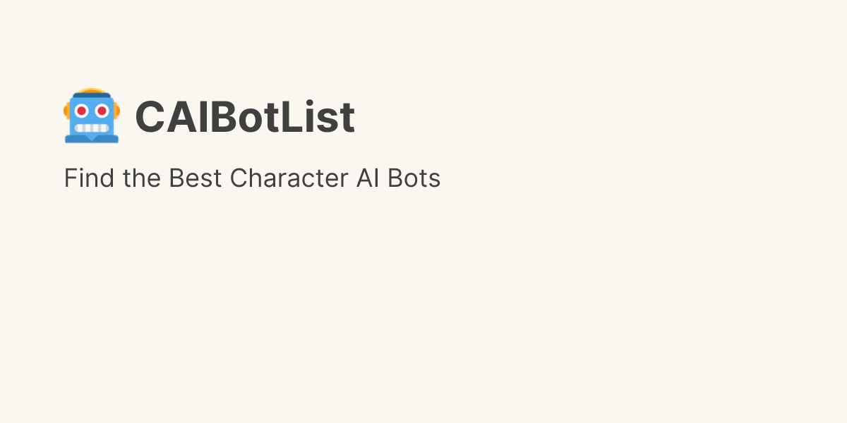 CAIBotList on Uneed | Uneed
