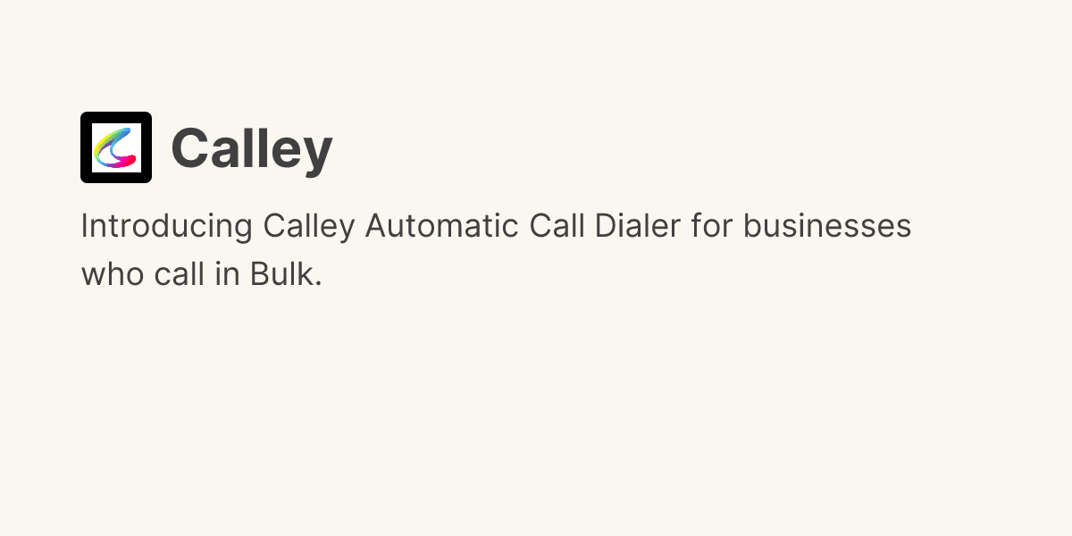 Calley on Uneed | Uneed