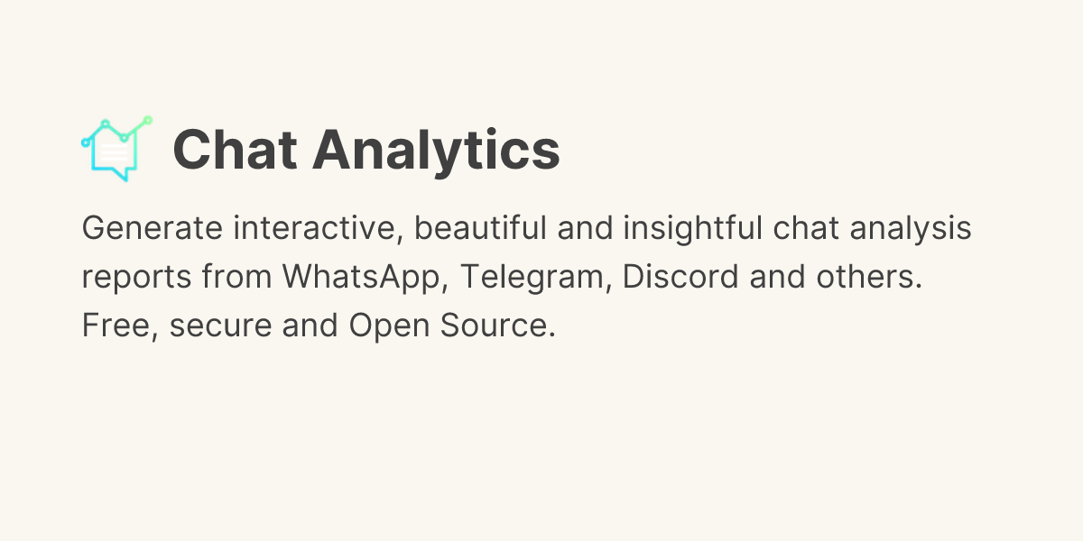 Chat Analytics on Uneed | Uneed