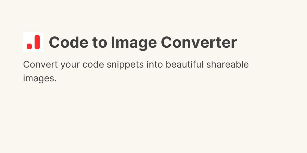 Code to Image Converter on Uneed | Uneed