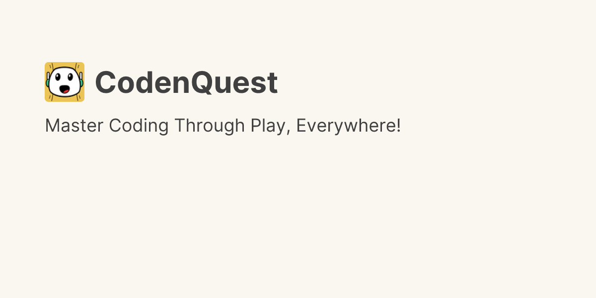 CodenQuest on Uneed | Uneed