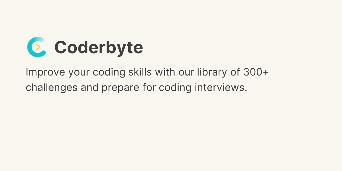 Coderbyte on Uneed | Uneed