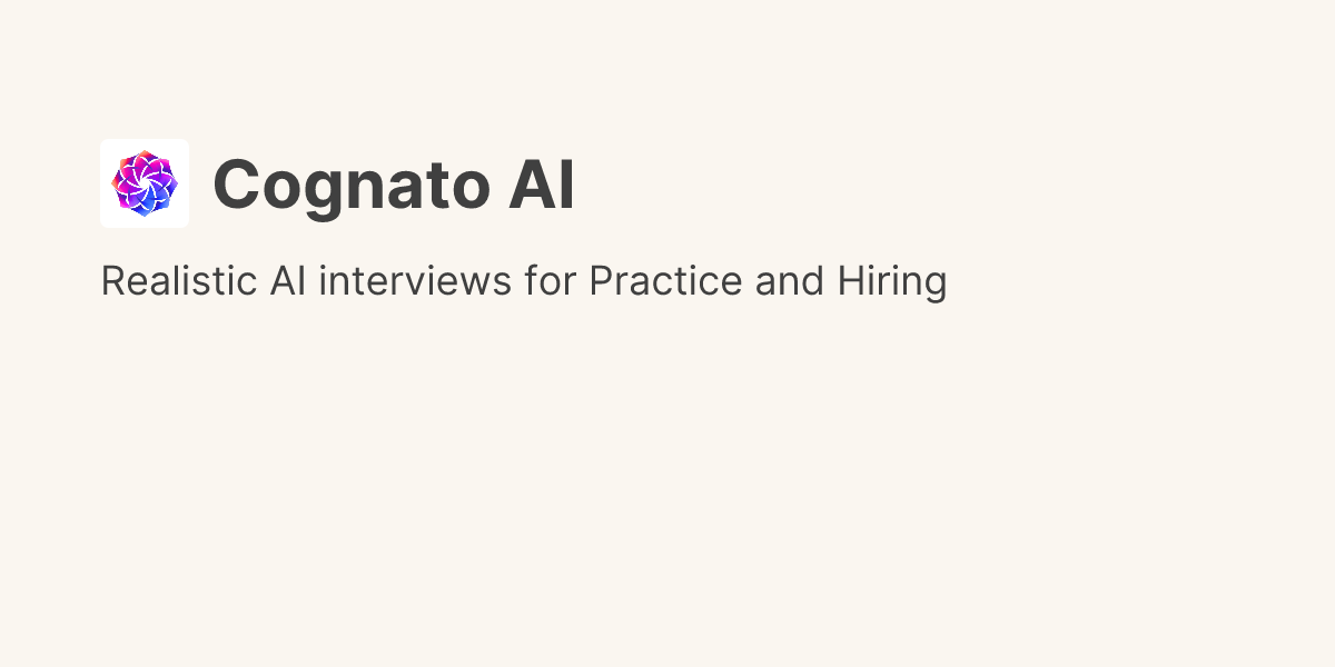 Cognato AI on Uneed | Uneed