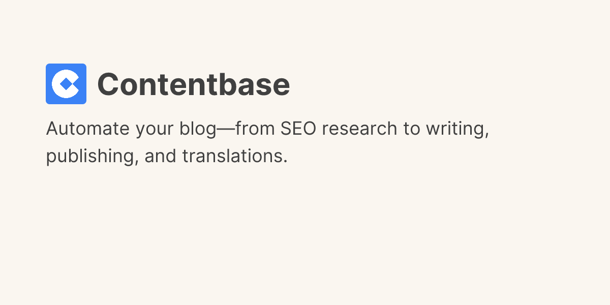 Contentbase on Uneed | Uneed