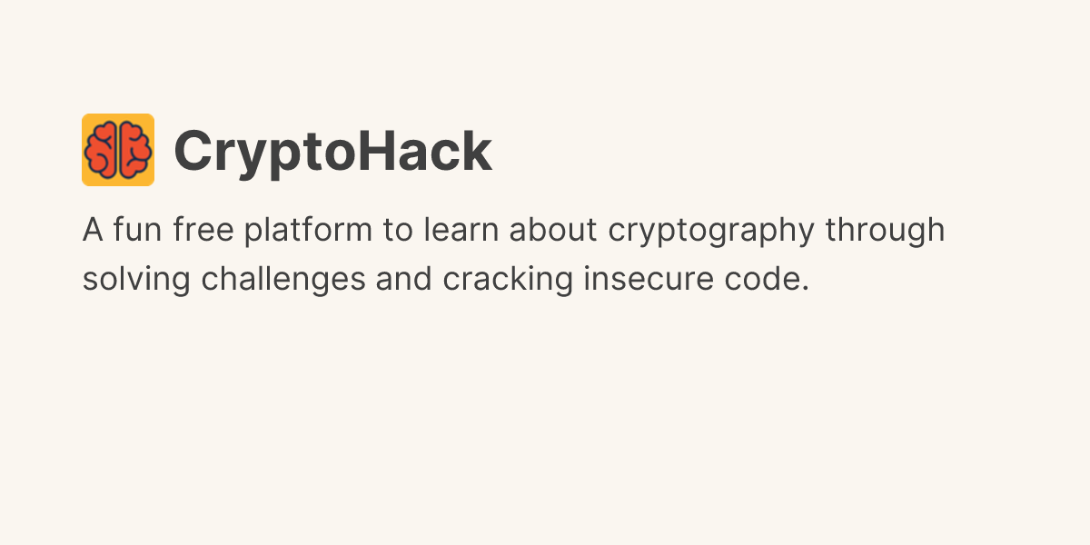 CryptoHack on Uneed | Uneed