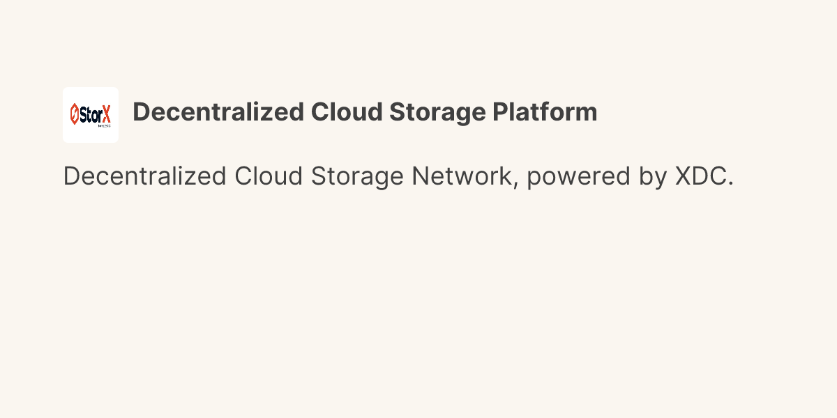 Decentralized Cloud Storage Platform on Uneed | Uneed