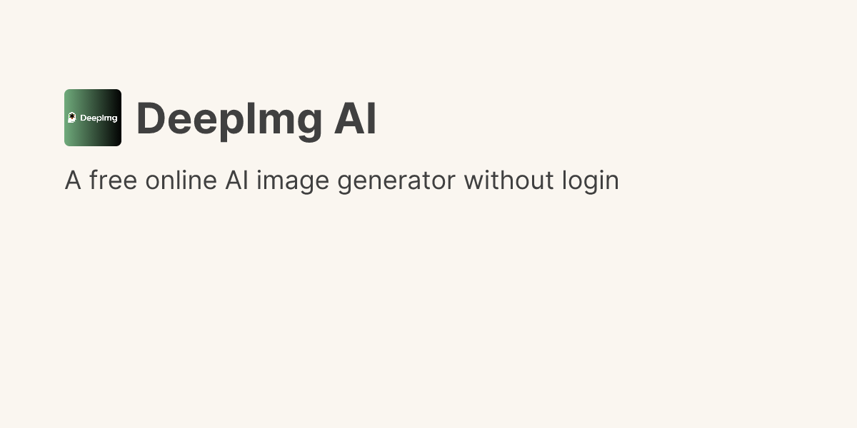 DeepImg AI on Uneed | Uneed