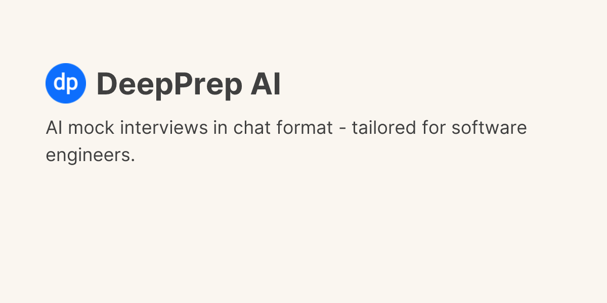 DeepPrep AI on Uneed | Uneed