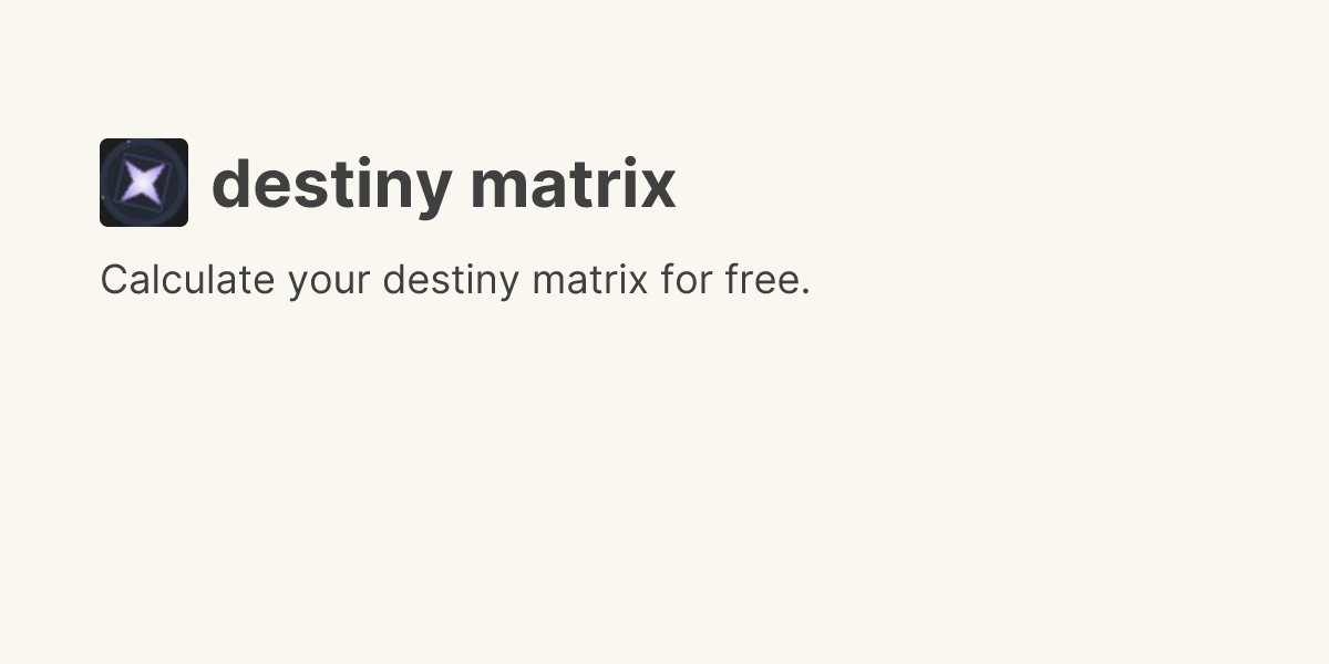 destiny matrix on Uneed | Uneed