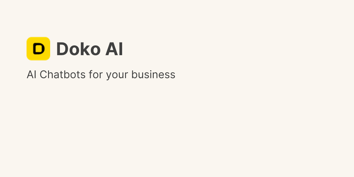 Doko AI on Uneed | Uneed