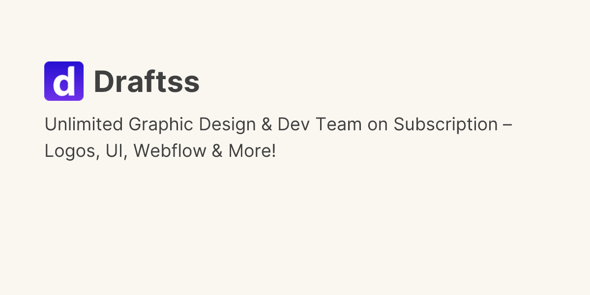 Draftss on Uneed | Uneed