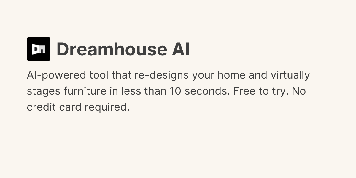 Dreamhouse AI on Uneed | Uneed