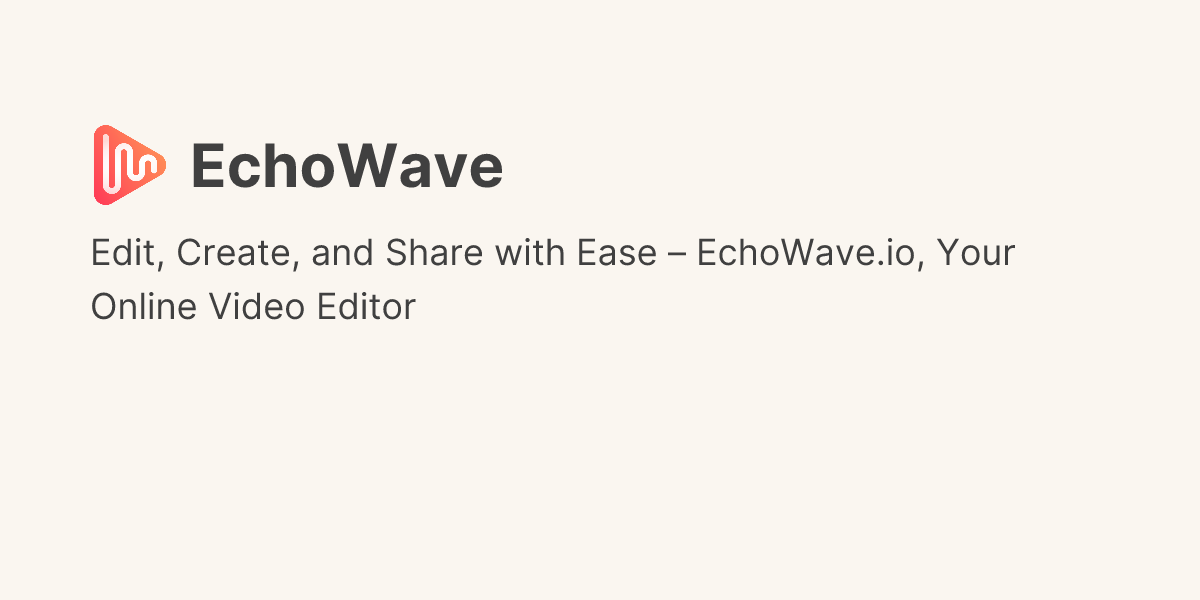 EchoWave on Uneed | Uneed