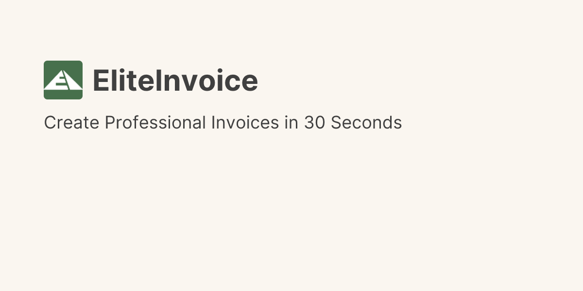 EliteInvoice on Uneed | Uneed