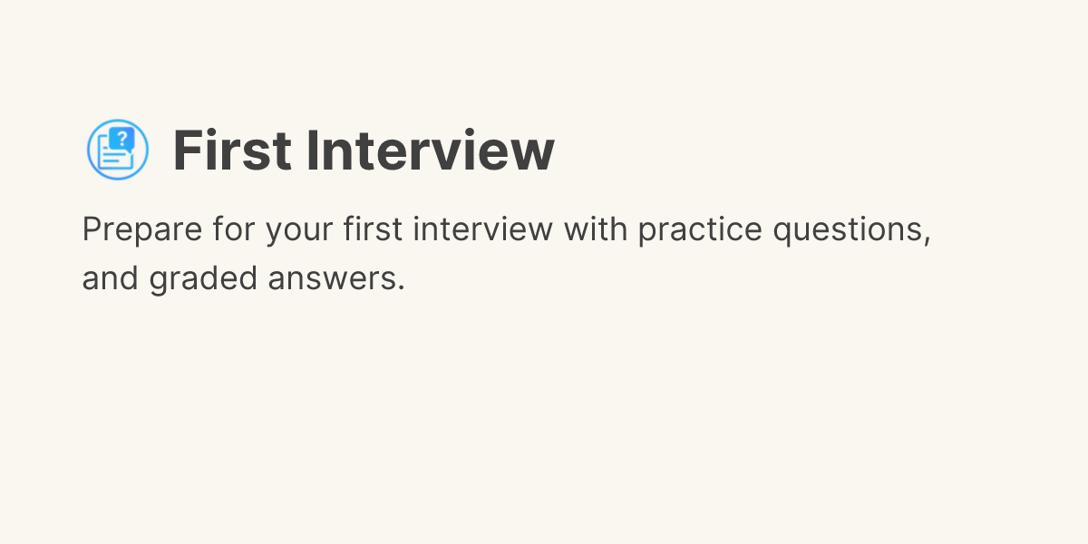 First Interview on Uneed | Uneed