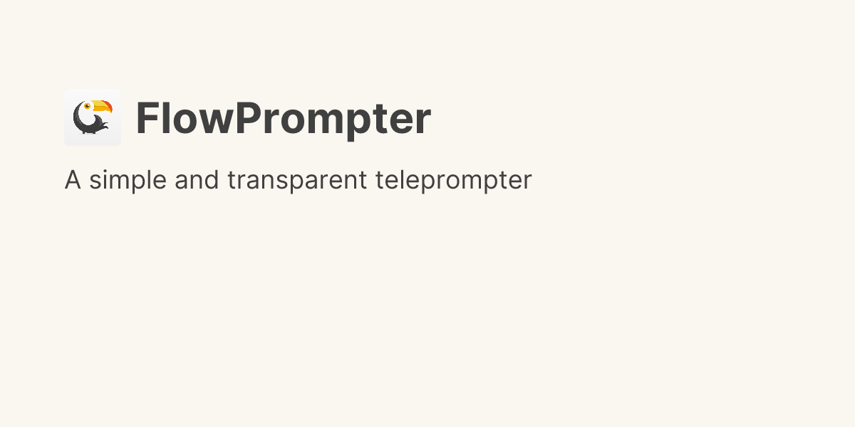 FlowPrompter on Uneed | Uneed
