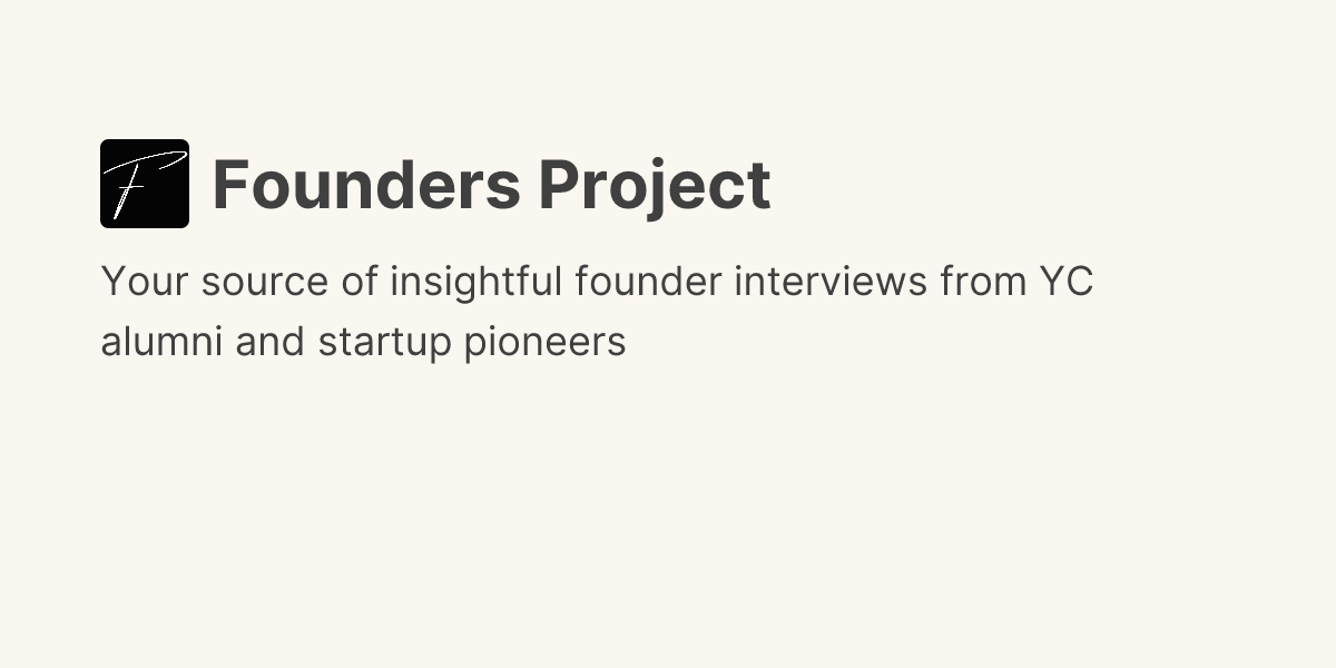 Founders Project on Uneed | Uneed