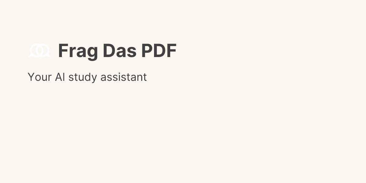 Frag Das PDF on Uneed | Uneed