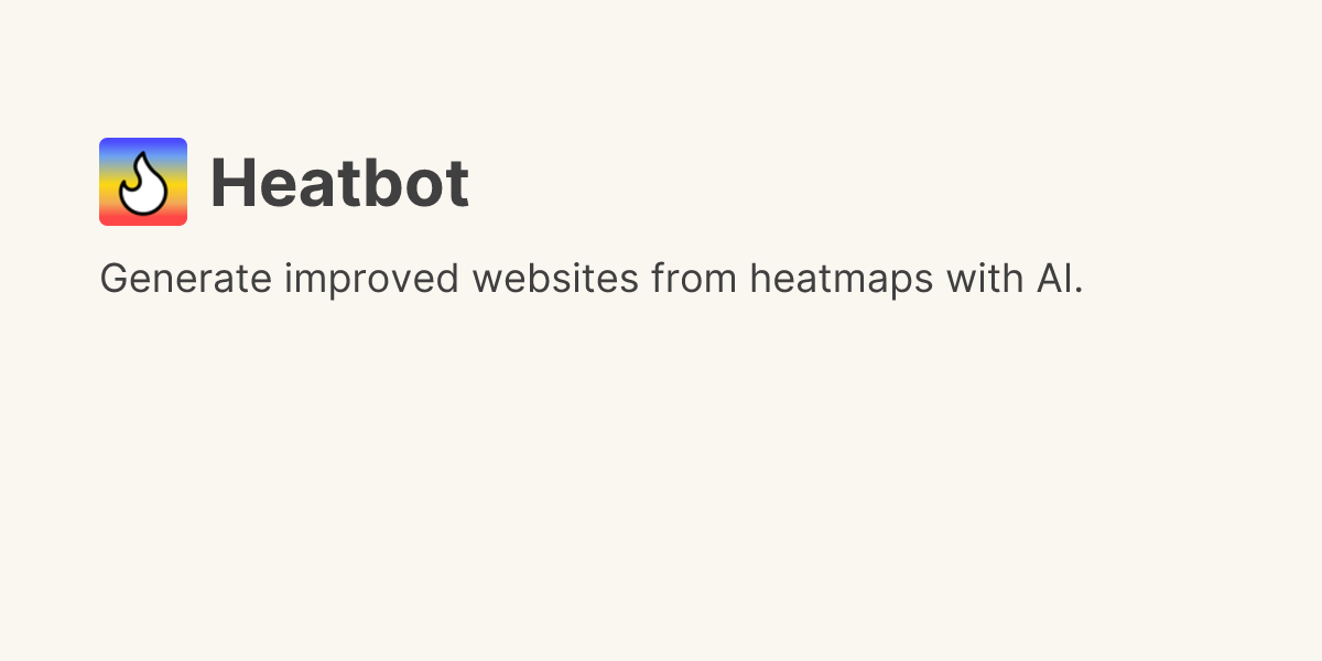 Heatbot on Uneed | Uneed