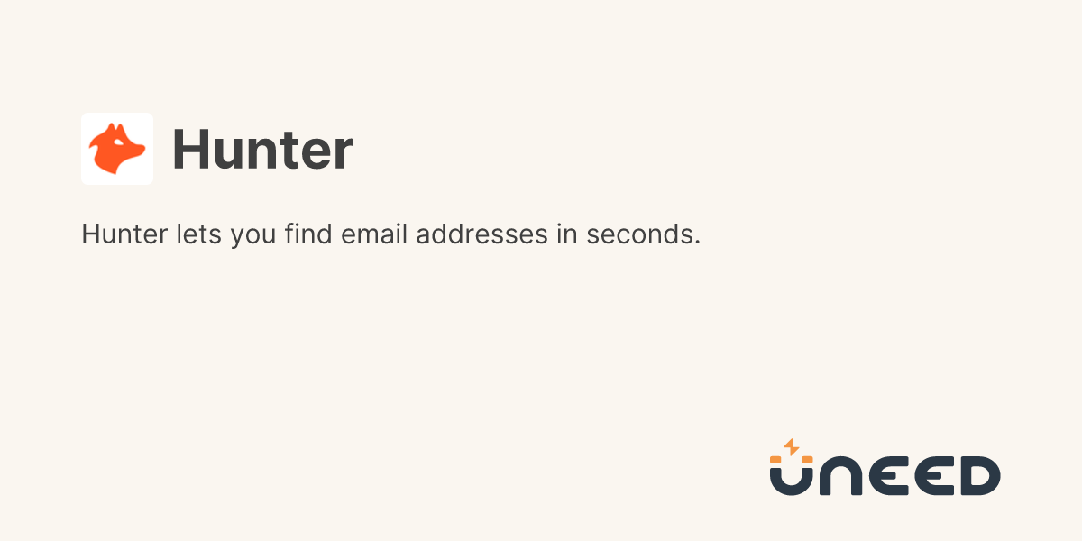 Hunter on Uneed | Uneed Hunter on Uneed | Uneed