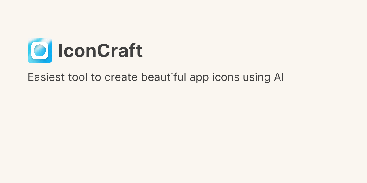 IconCraft on Uneed | Uneed