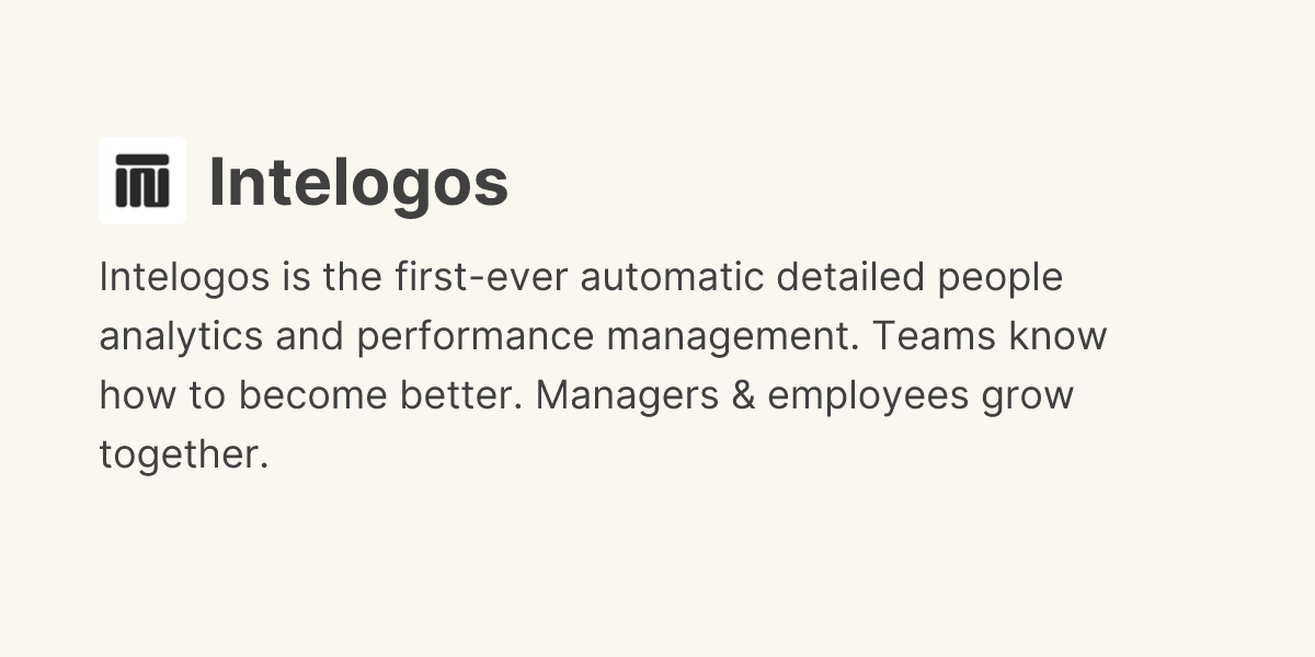 Intelogos on Uneed | Uneed