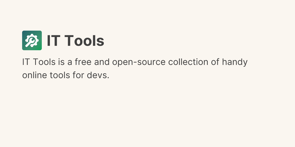 IT Tools on Uneed | Uneed