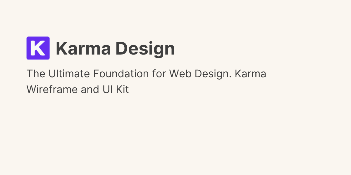 Karma Design on Uneed | Uneed