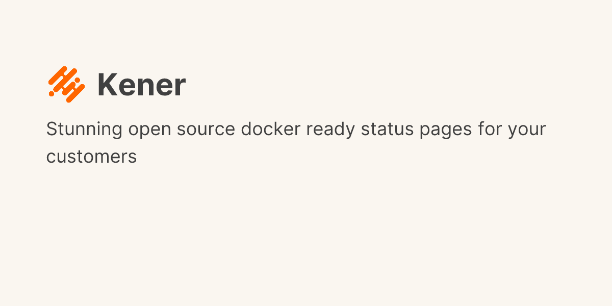 Kener on Uneed | Uneed