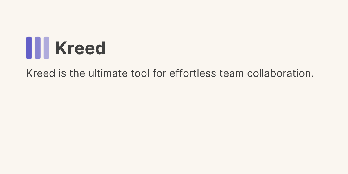 Kreed on Uneed | Uneed