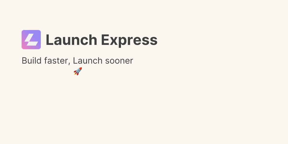 Launch Express on Uneed | Uneed
