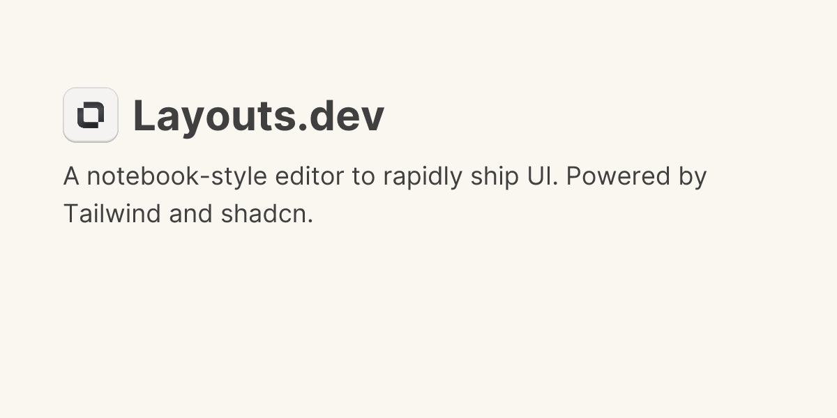 Layouts.dev on Uneed | Uneed