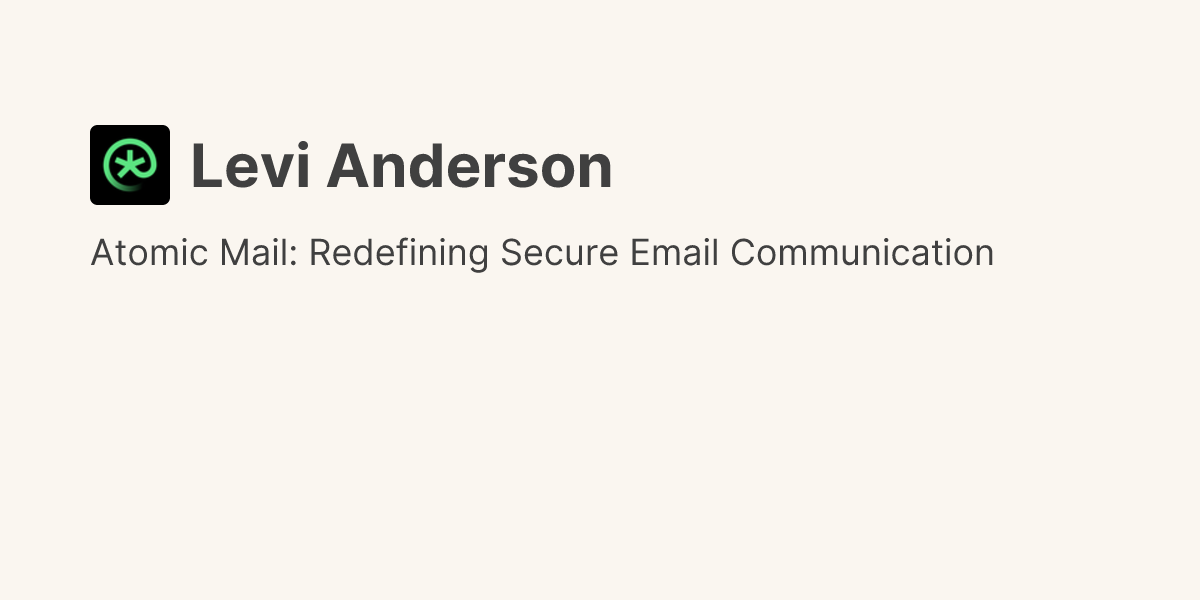 Levi Anderson on Uneed | Uneed