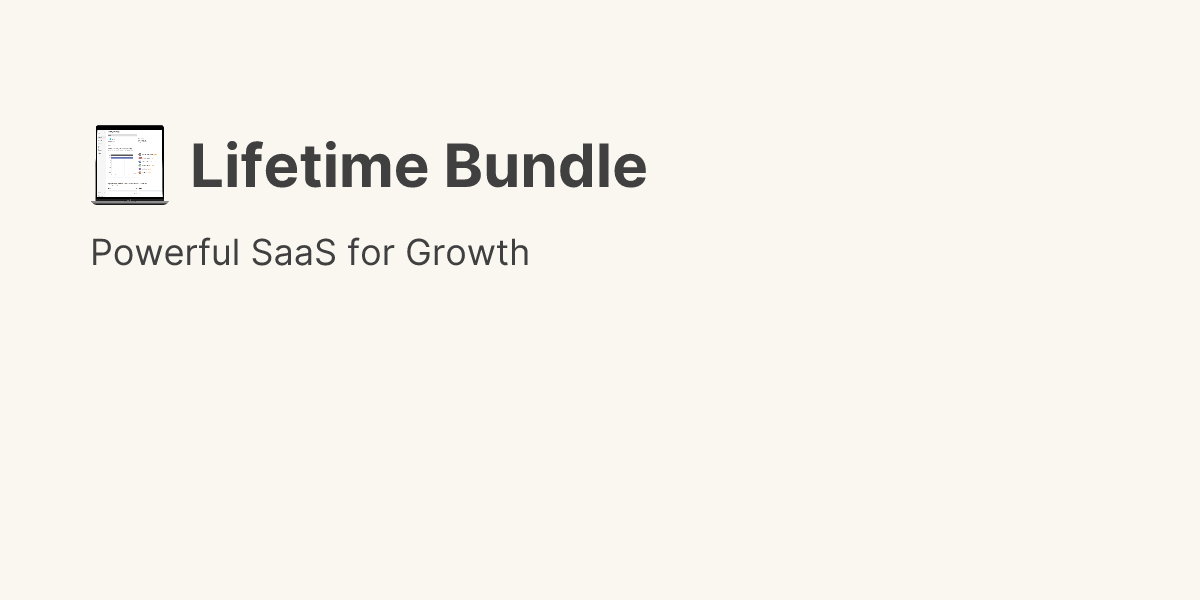 Lifetime Bundle on Uneed | Uneed
