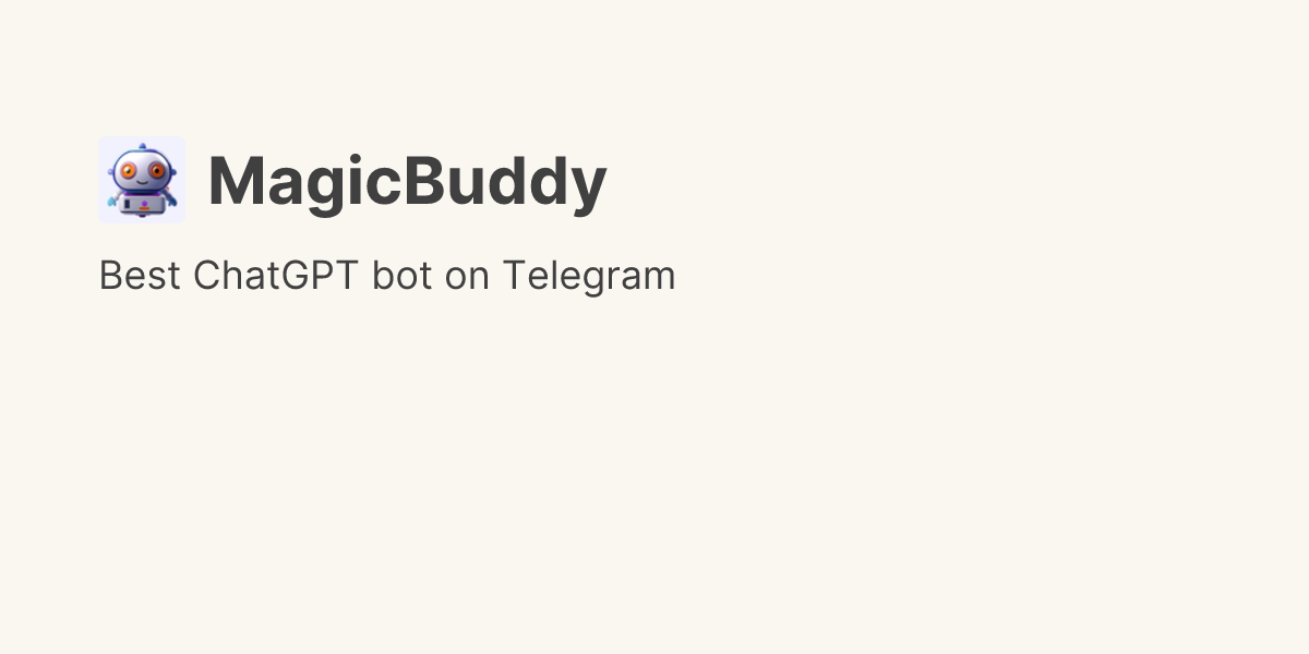 MagicBuddy on Uneed | Uneed