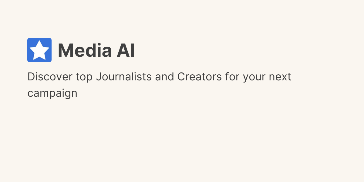 Media AI on Uneed | Uneed