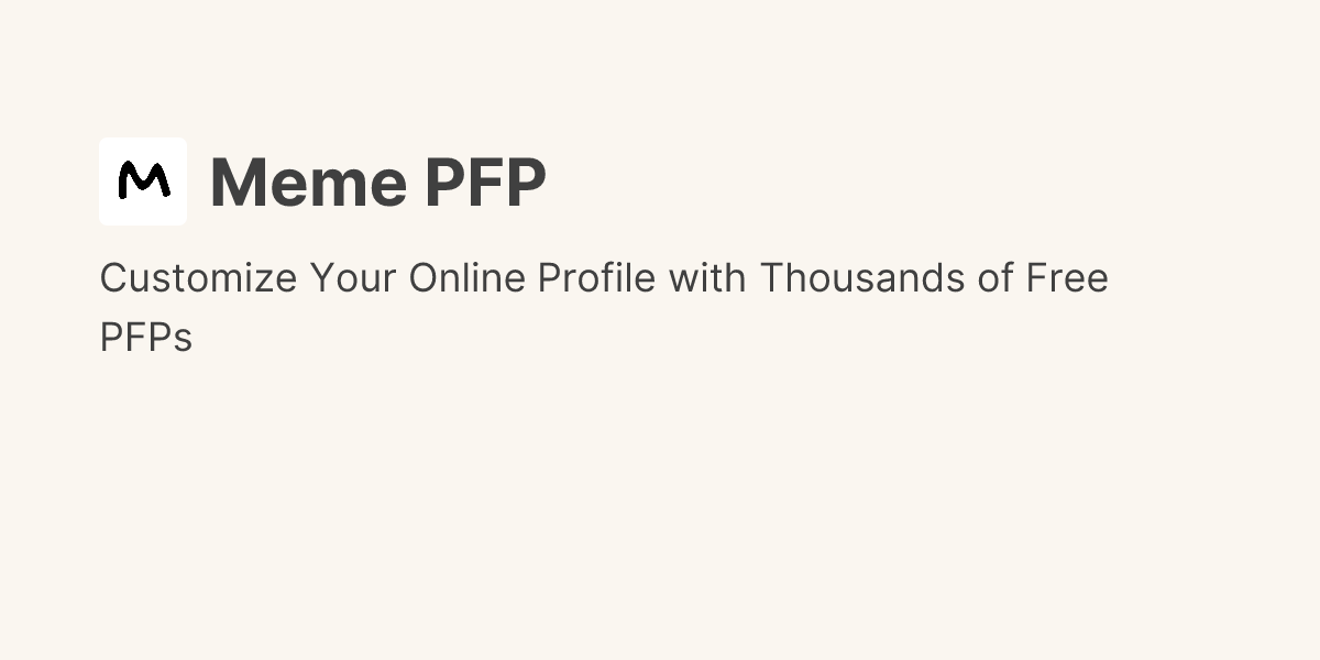 Meme PFP on Uneed | Uneed